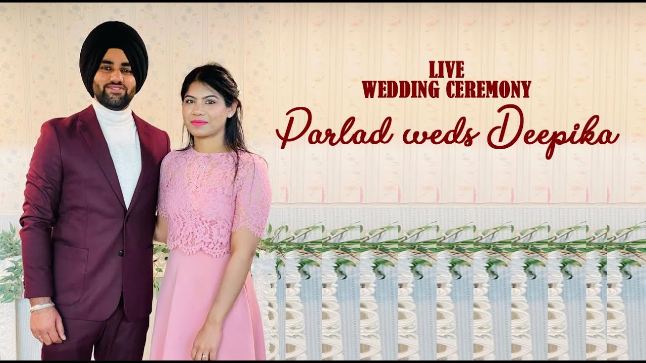 LIVE WEDDING CEREMONY // PARLAD WEDS DEEPIKA // SUNNY STUDIO ...
