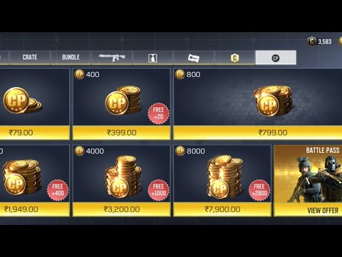 How to get Free CP in COD Mobile || Free COD Points || Giveaway || Join ...
