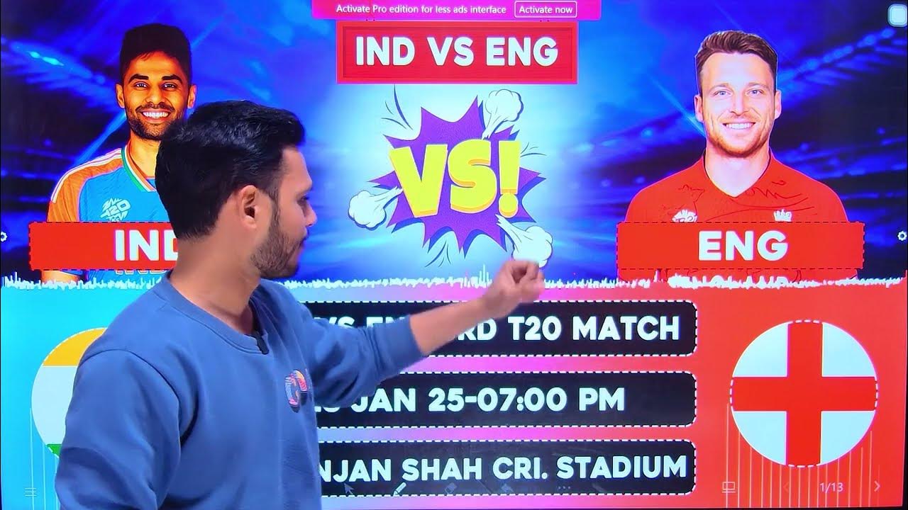 IND vs ENG 3rd T20 Dream11 Prediction | Ind vs Eng Dream11 Team | Ind vs Eng 3rd T20 Pitch ...
