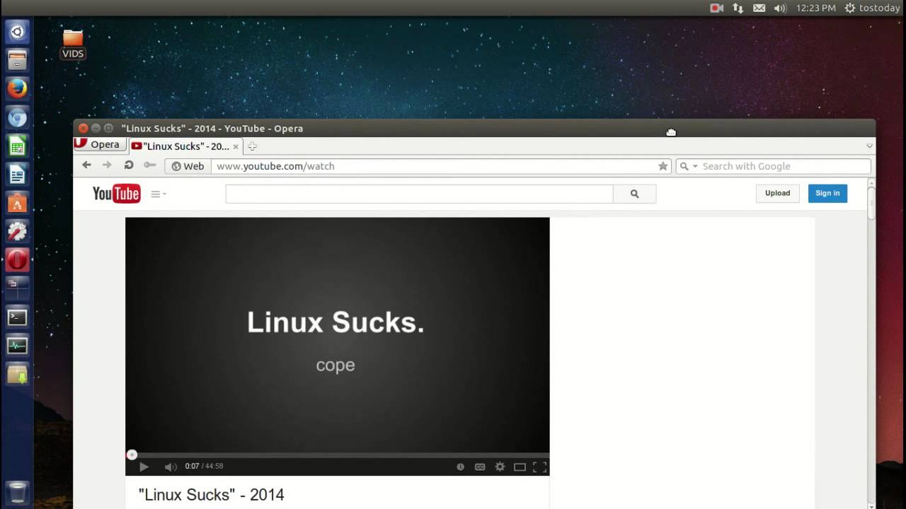 "Linux Sucks 2014" Must see video, well balanced. - YouTube