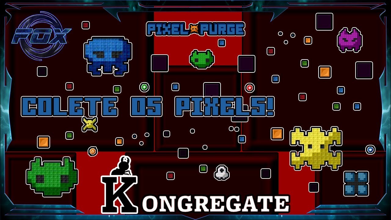 Colete os Pixels! - Pixel Purge (Kongregate) - YouTube