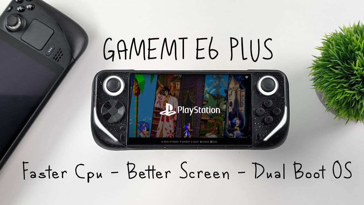 The New GameMT E6 Plus Looks Like A Mini Steam Deck! Hands On First look - YouTube