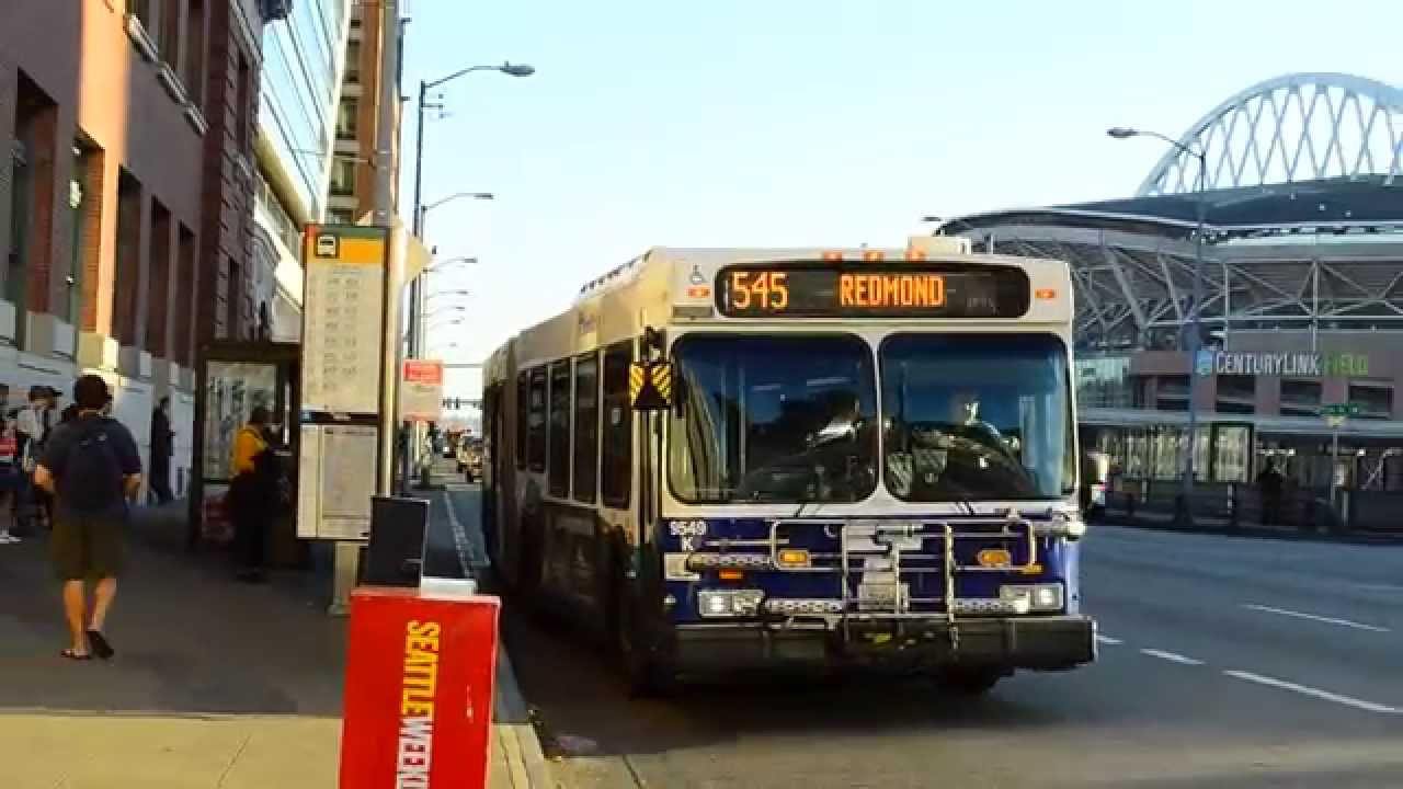 Sound Transit 2005 New Flyer D60LF 9549 On The 545 @ 4th Avenue South ...