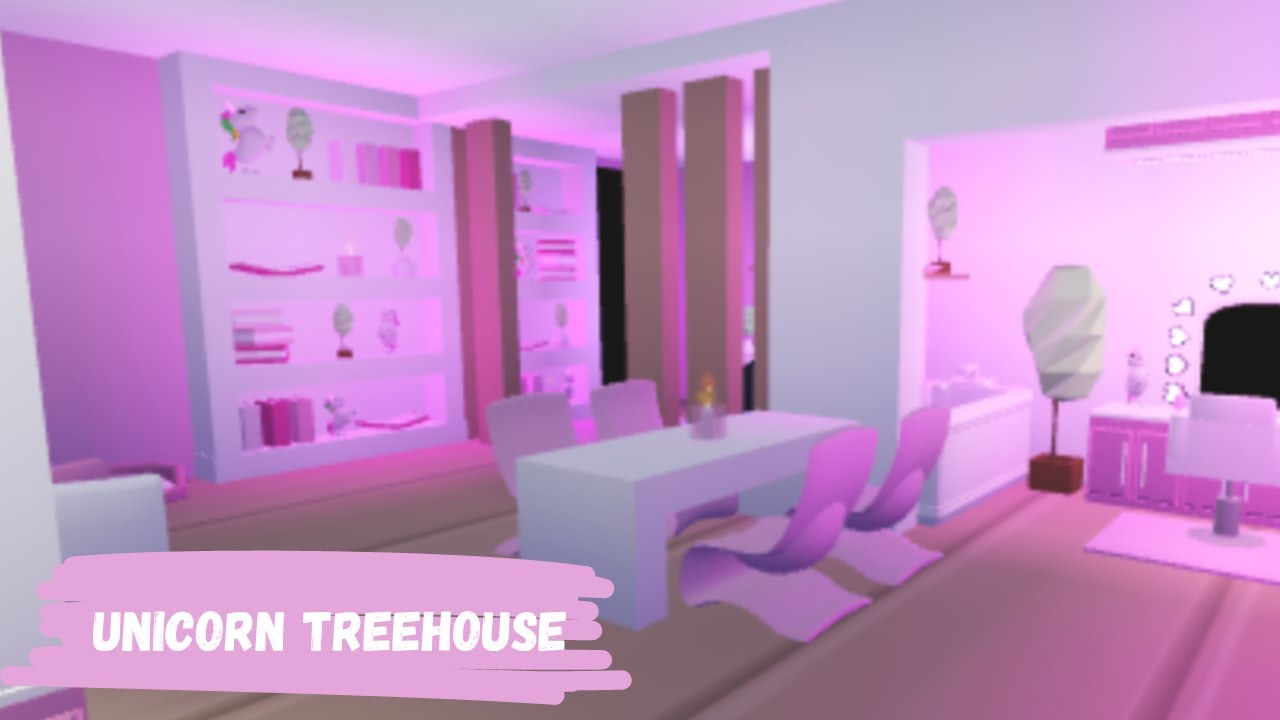 Unicorn tree house speed build in Adopt me🦄 (part 1) - YouTube