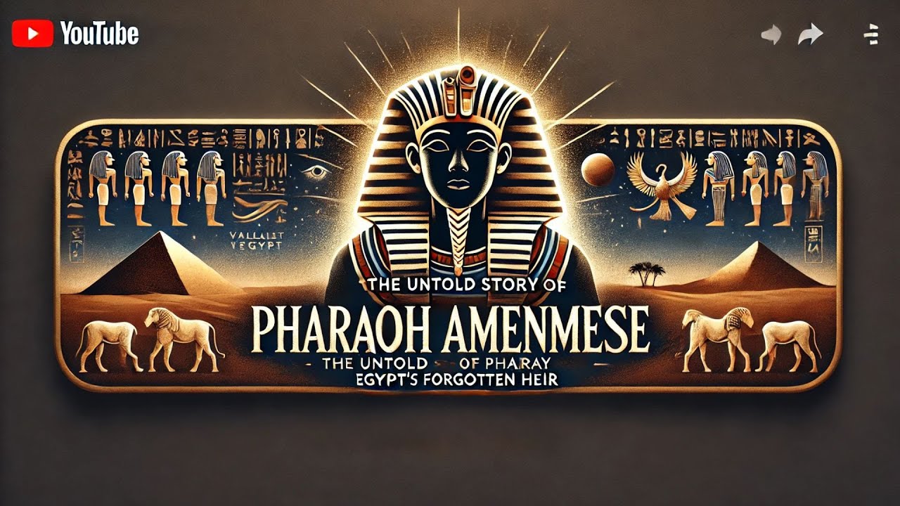 The Untold Story of Pharaoh Amenmesse Egypt's Forgotten Heir - YouTube