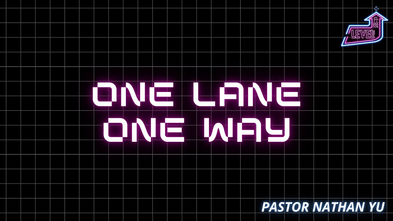 One Lane, One Way - YouTube
