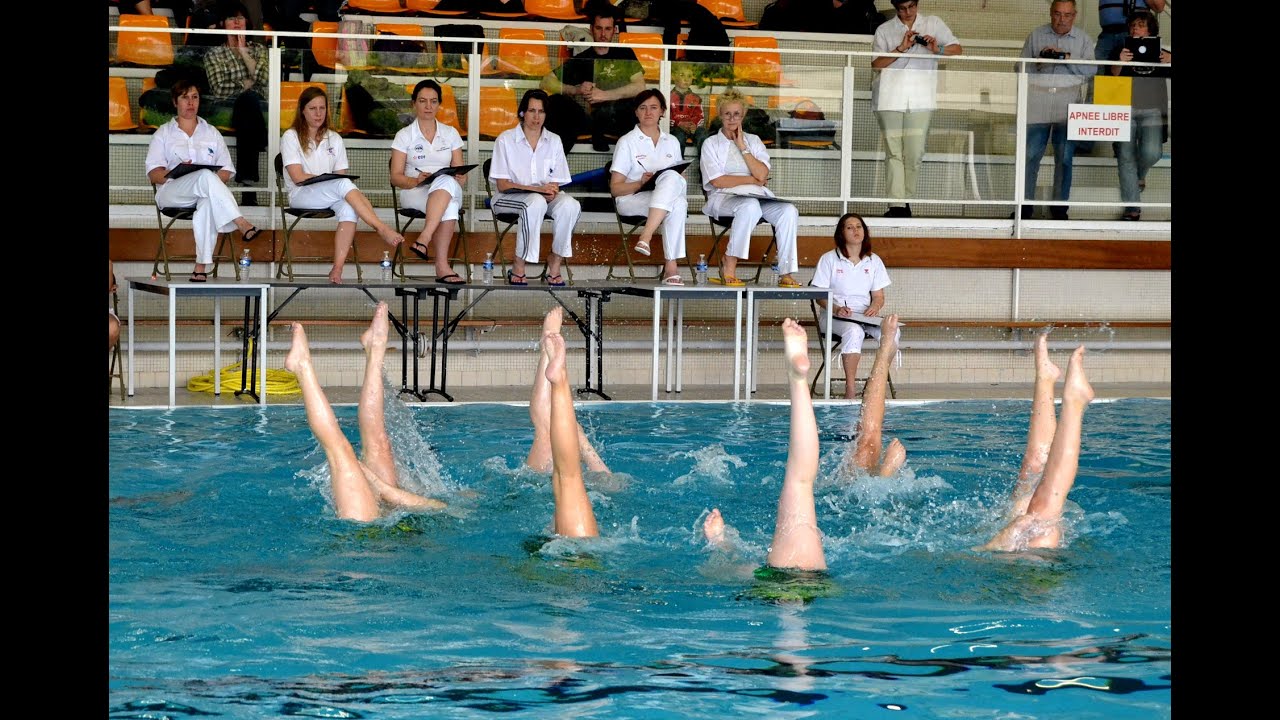 N3 Junior Natation Synchronisée Nympheas - YouTube
