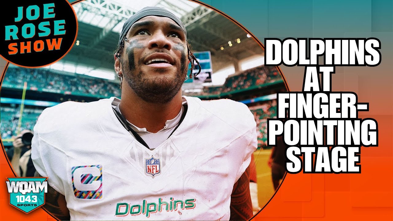Omar Kelly: Miami Dolphins are 'officially at finger-pointing stage ...
