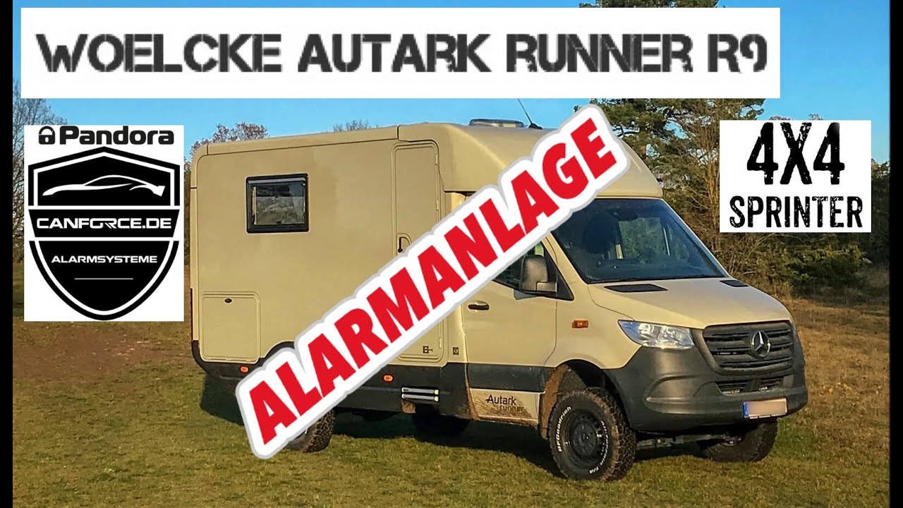 WOELCKE AUTARK RUNNER R9 | 4x4 Sprinter | Pandora Camper Alarmanlage ...