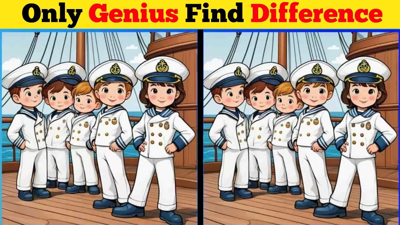 Spot The Difference : Can You Find Them All ? [Find the difference] #61 ...