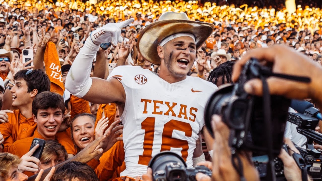 Michael Taaffe’s Dad, Peter, talks Texas Football with Ghost - YouTube