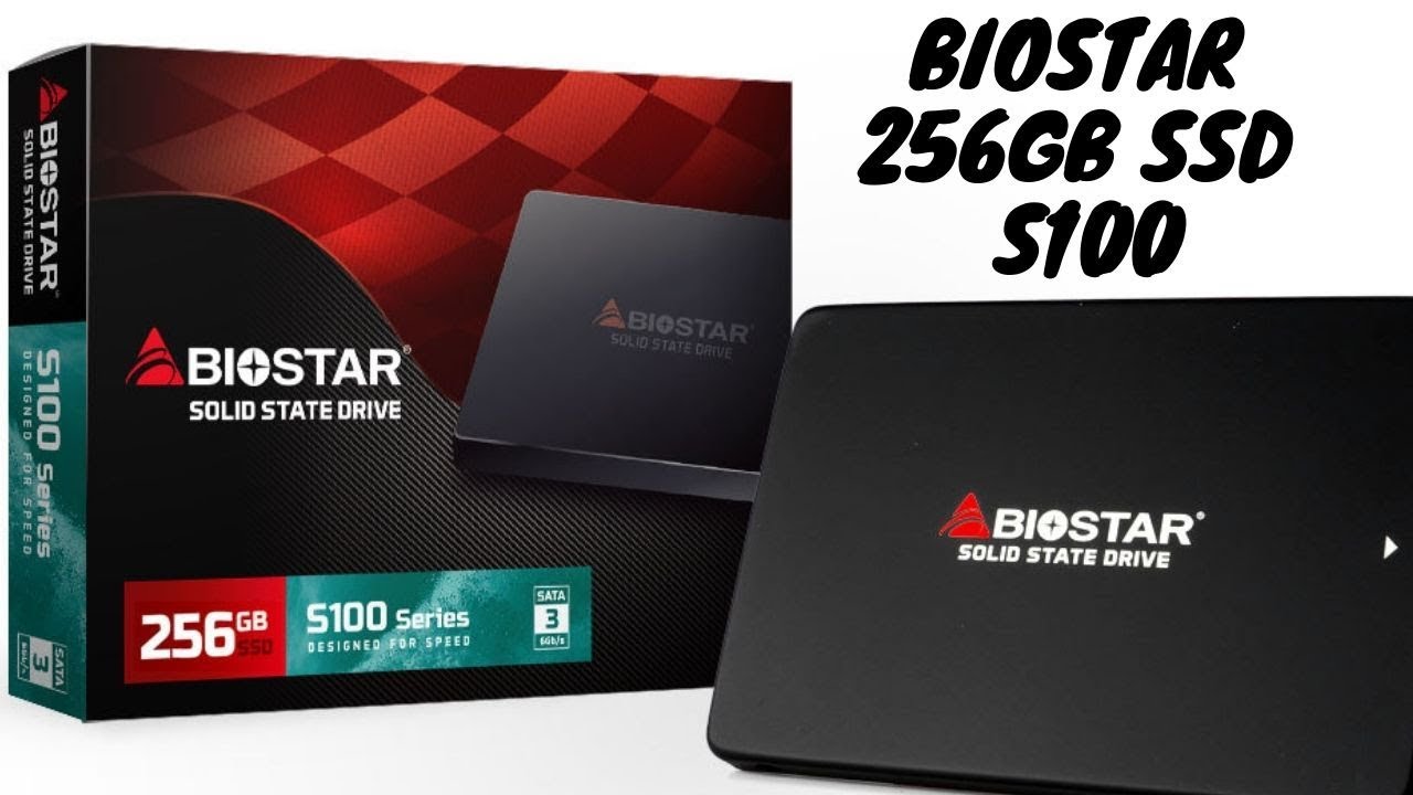 Biostar 256GB SSD S100 Series 2 5″ Read 540MB Write 460MB | Tech Land ...
