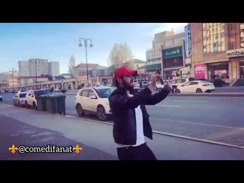 Comedifanat - mensur sherif  SMS yazib bayira cixanda mən