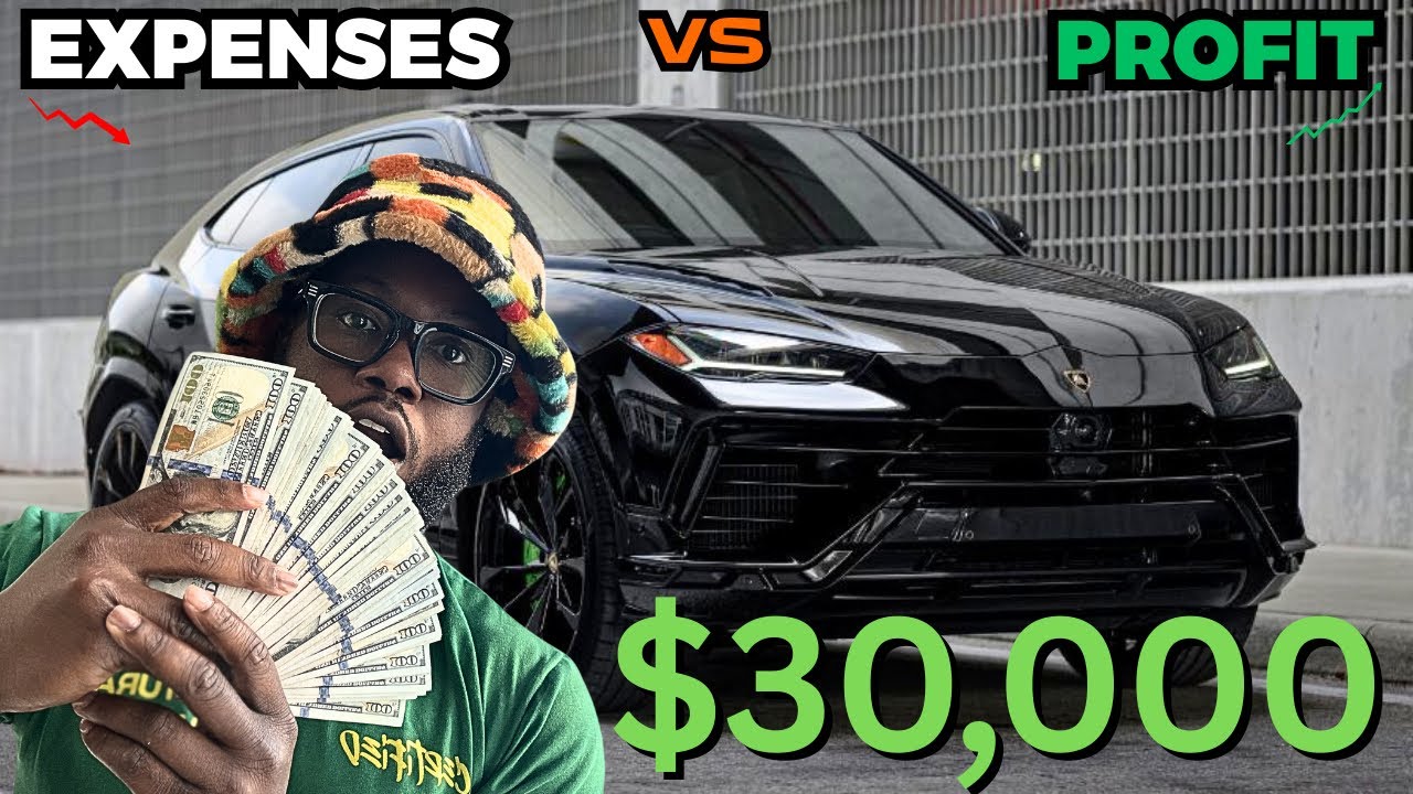 Revealing My Six Figure Expenses Vs Profit Of My Exotic Car Rental ...