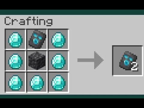 Minecraft Hankitaan Warden Smithing template - YouTube