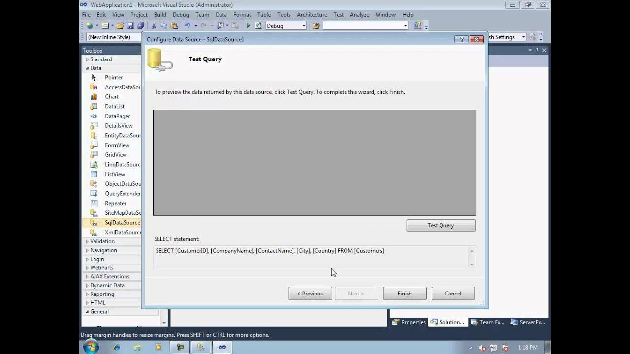 How to enable sorting on ASP.NET GridView when bound to SqlDataSource - YouTube
