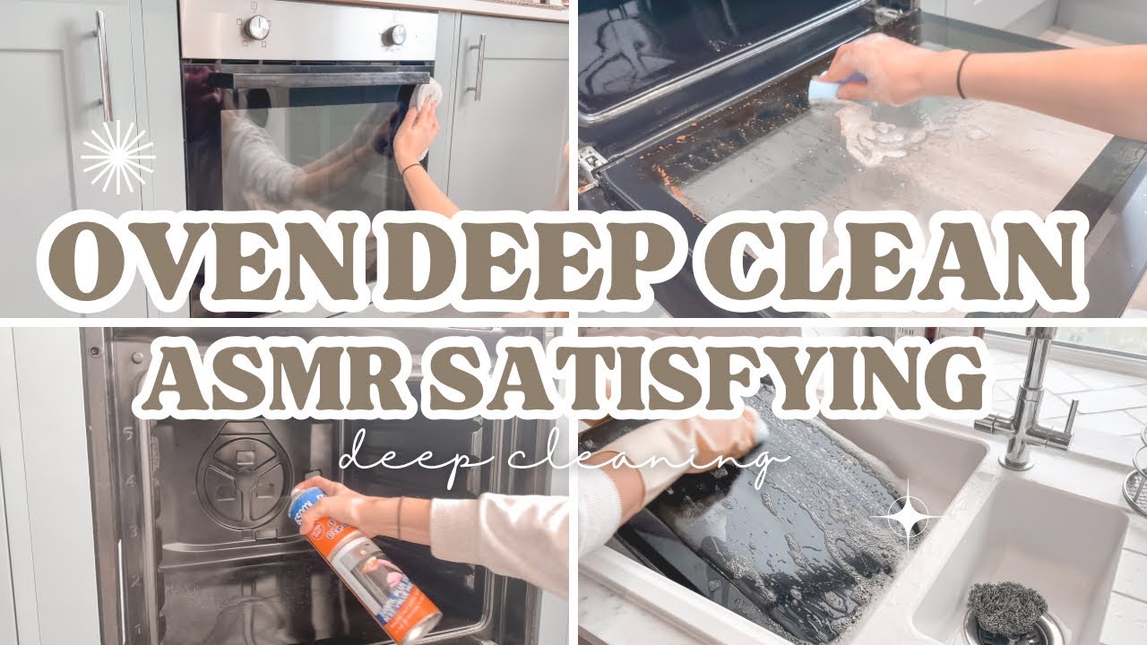 ASMR OVEN DEEP CLEAN: Satisfying Grease & Grime Removal 🧽🔥 - YouTube