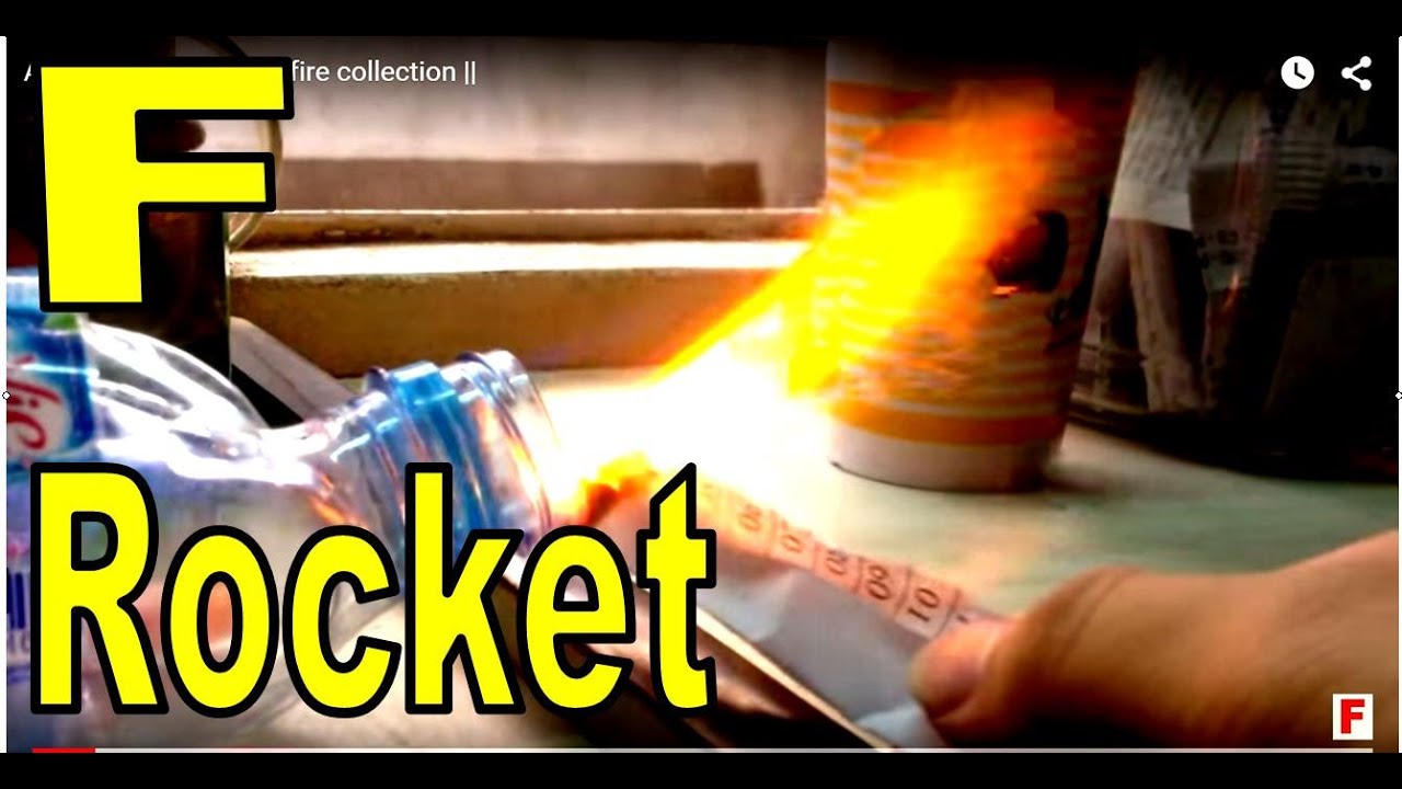 Alcohol Rocket fuel || fire collection || - YouTube