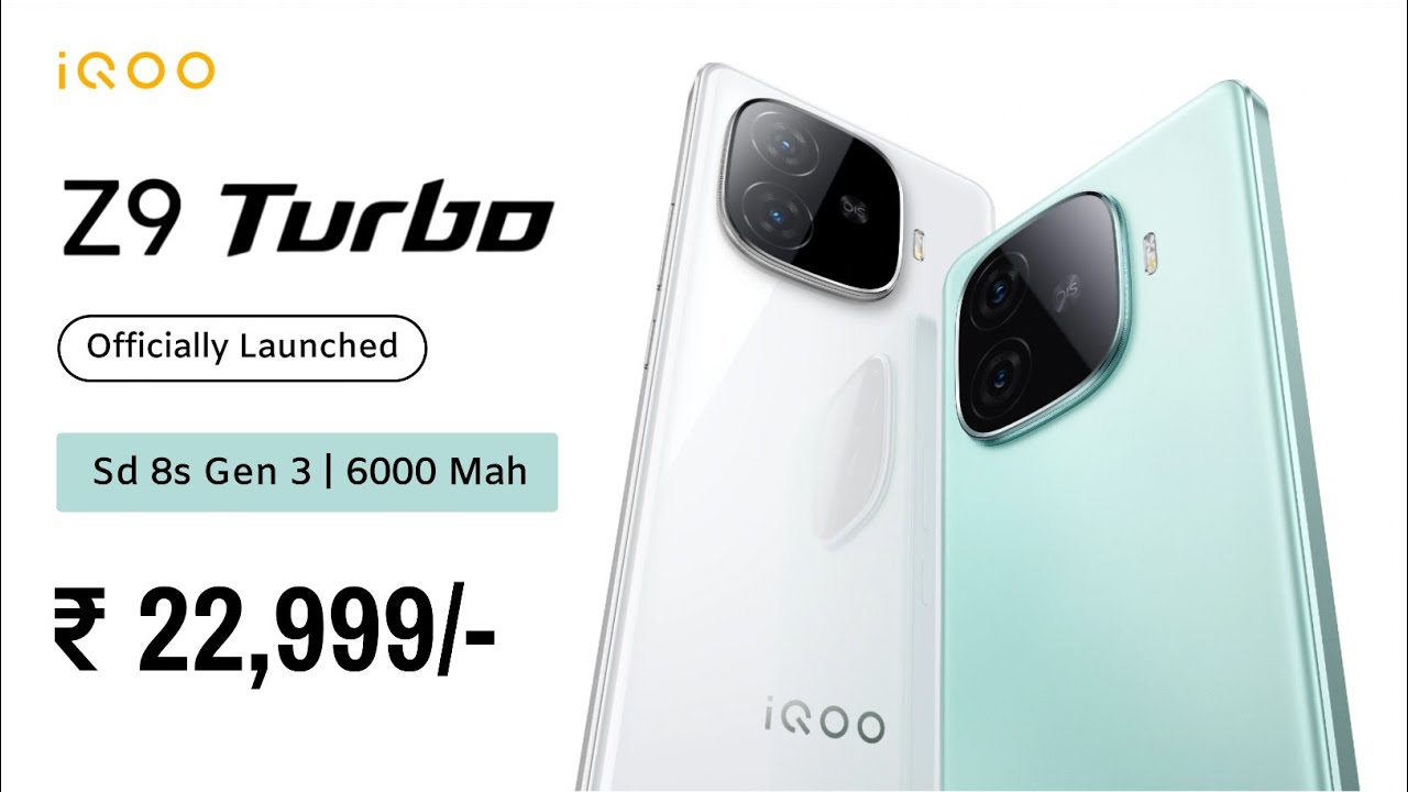 iQOO Z9 Turbo Officially Launched | iQOO Z9 Turbo China Launch, India ...