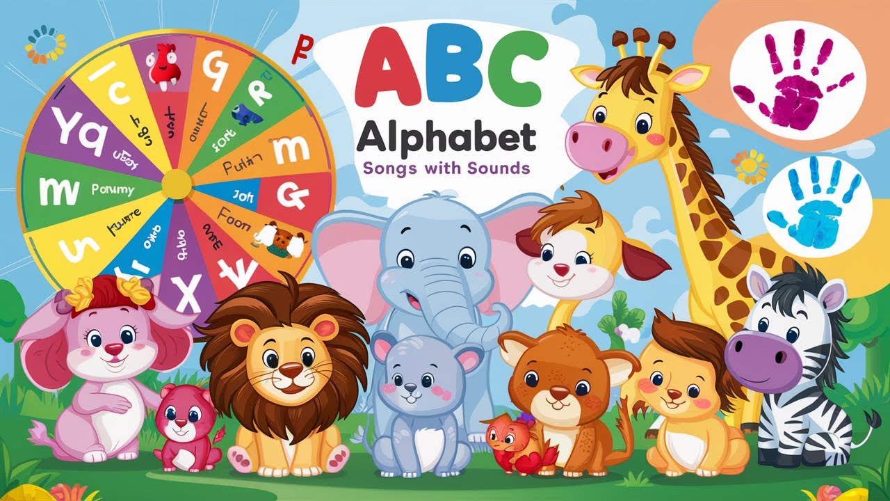 Animals A to Z: An Animated Adventure for Kids ABC Alphabet with Sounds ...