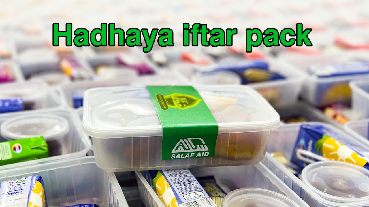 Hadhaya iftar pack - YouTube