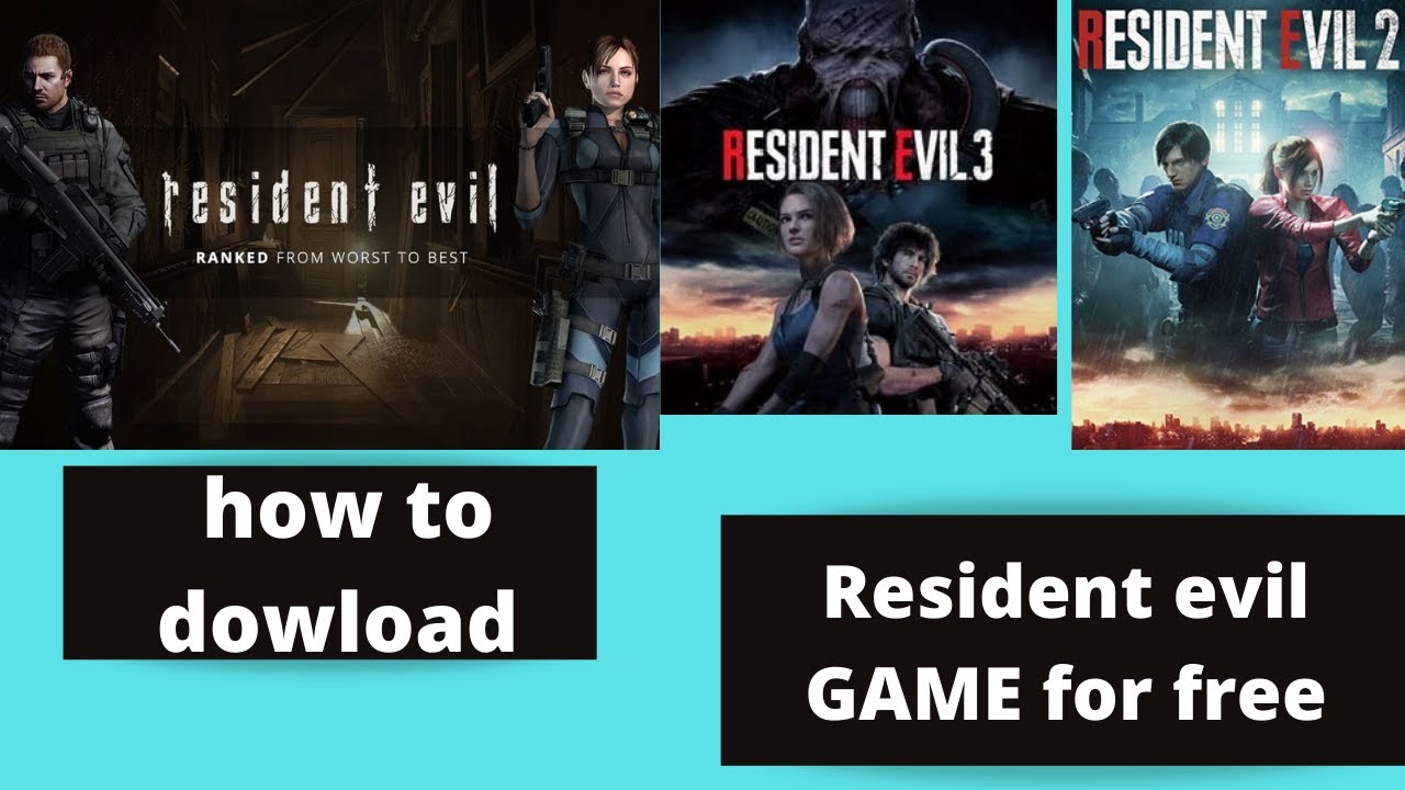 RESIDENT EVIL GAME FREE DOWLOAD ALL PARTS - YouTube