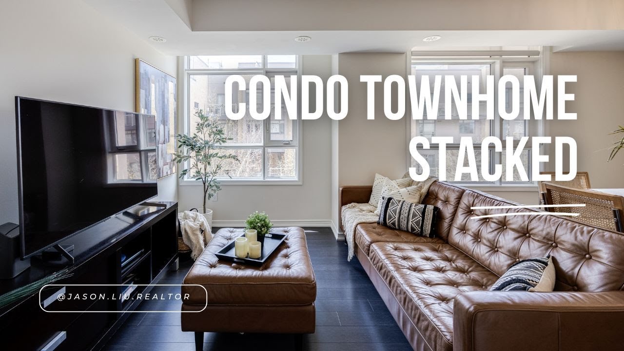Condo Townhouse-Stacked in Toronto 2024 - YouTube