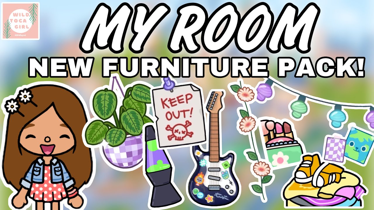 New Furniture Pack π₯³ My Room π Toca Life World π Youtube