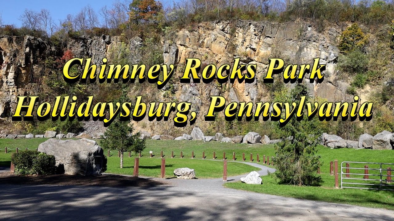 A hike to Chimney Rocks Park - YouTube
