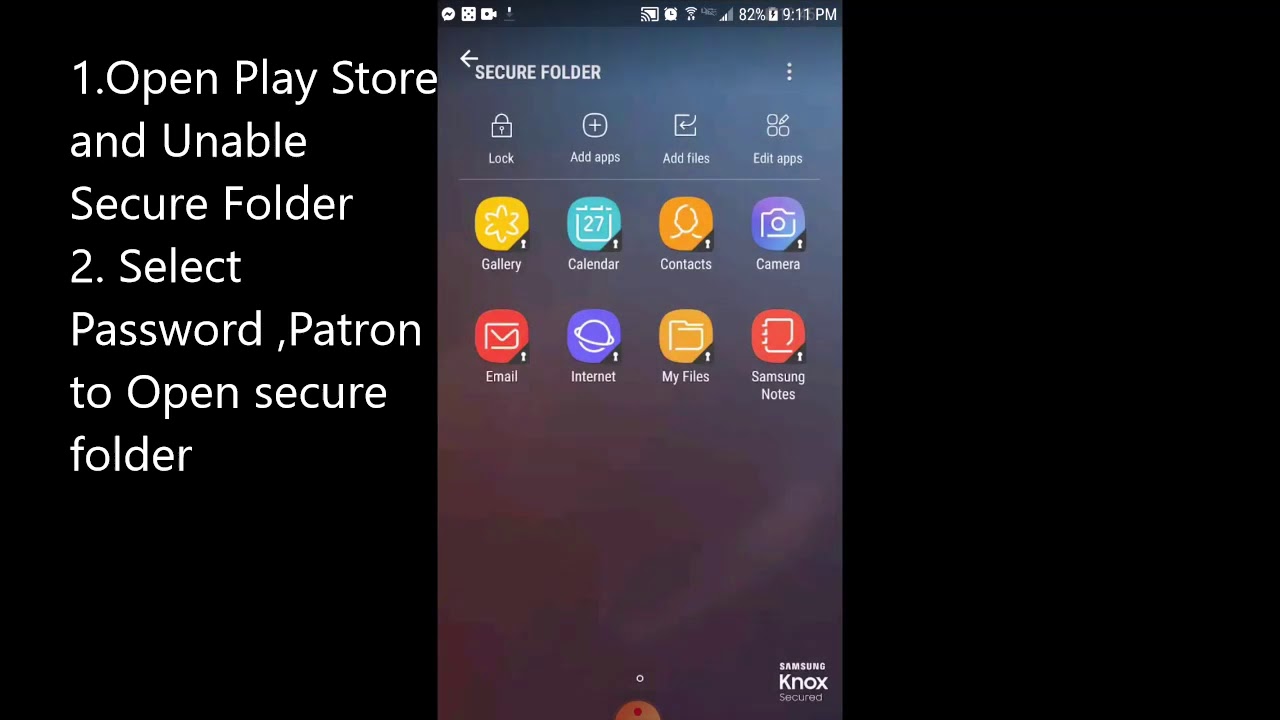 How To Unable Secure folder of Samsung - Knox Security of Samsung - YouTube