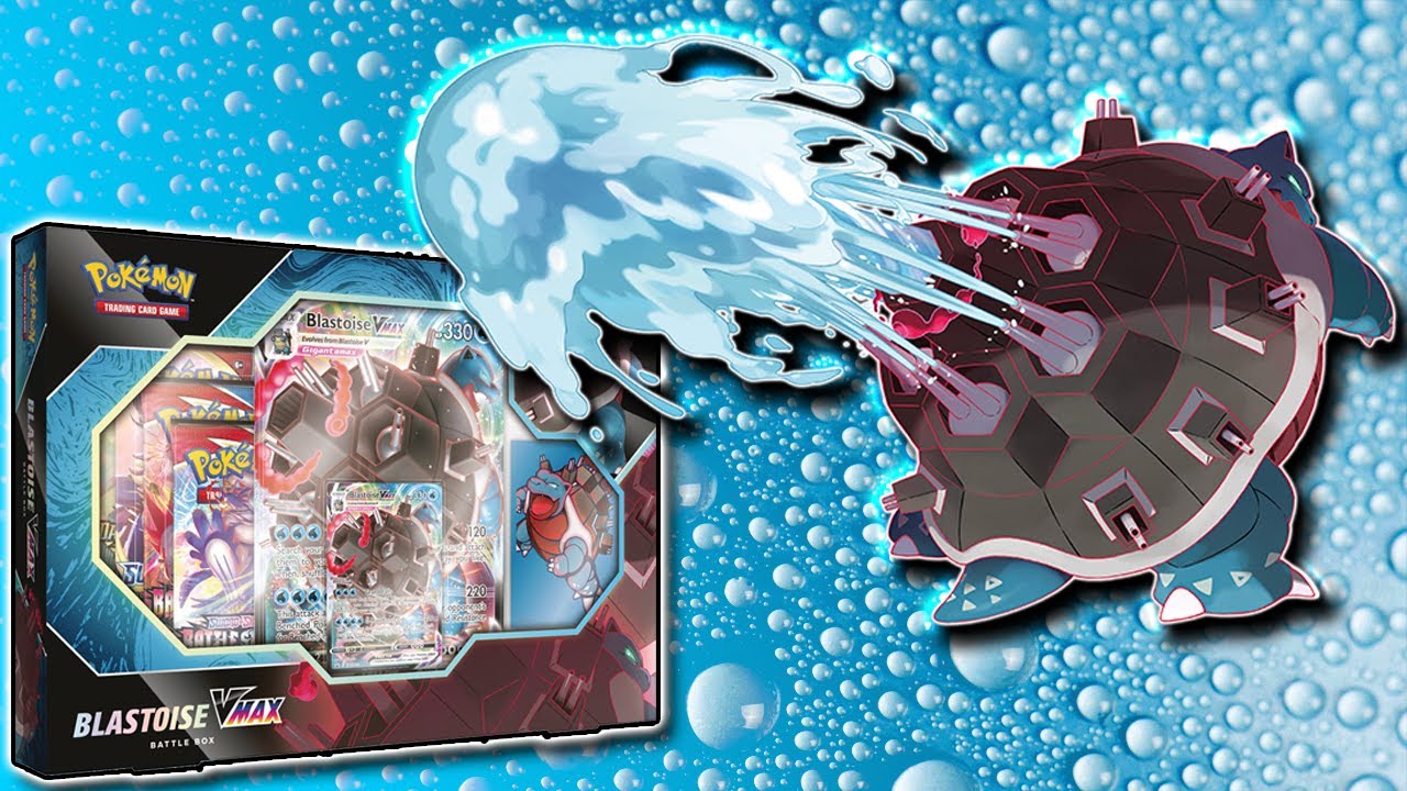 Blastoise VMAX Battle Box Opening! 🌊 - Pokemon Pack Opening! - YouTube