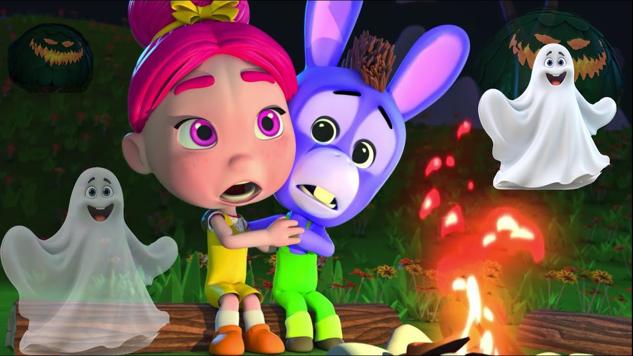 Scary Camping | Good Habit | Nursery Rhymes | Lala and The Bear - YouTube