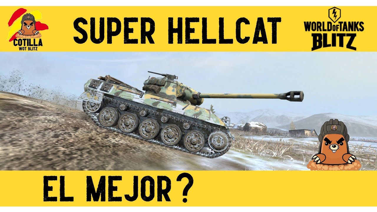 Merece la pena Super Hellcat WoT Blitz | Análisis Super Hellcat | Como jugar Hellcat WoT Blitz ...