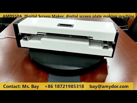 Amydor AMD550A silk screen plate making maker digital screen plate ...