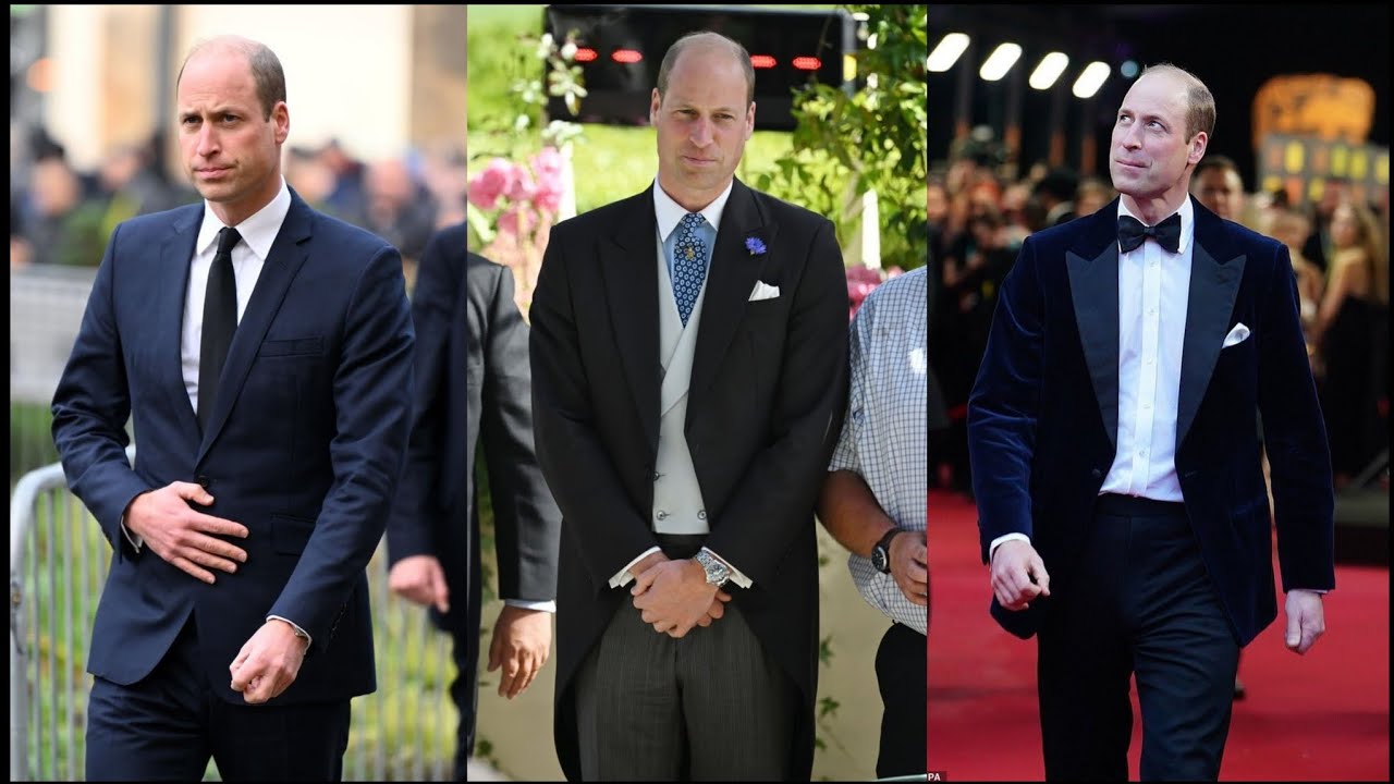 Handsome prince William looked stunning in Black outfit - YouTube