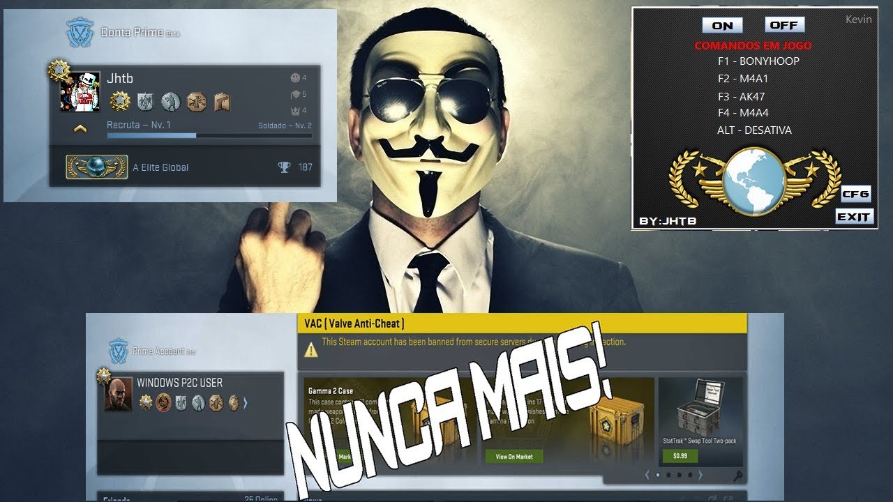 CSGO SCRIPT MACRO NO RECOIL By: Jhtb INDETECTÁVEL 2017 - YouTube