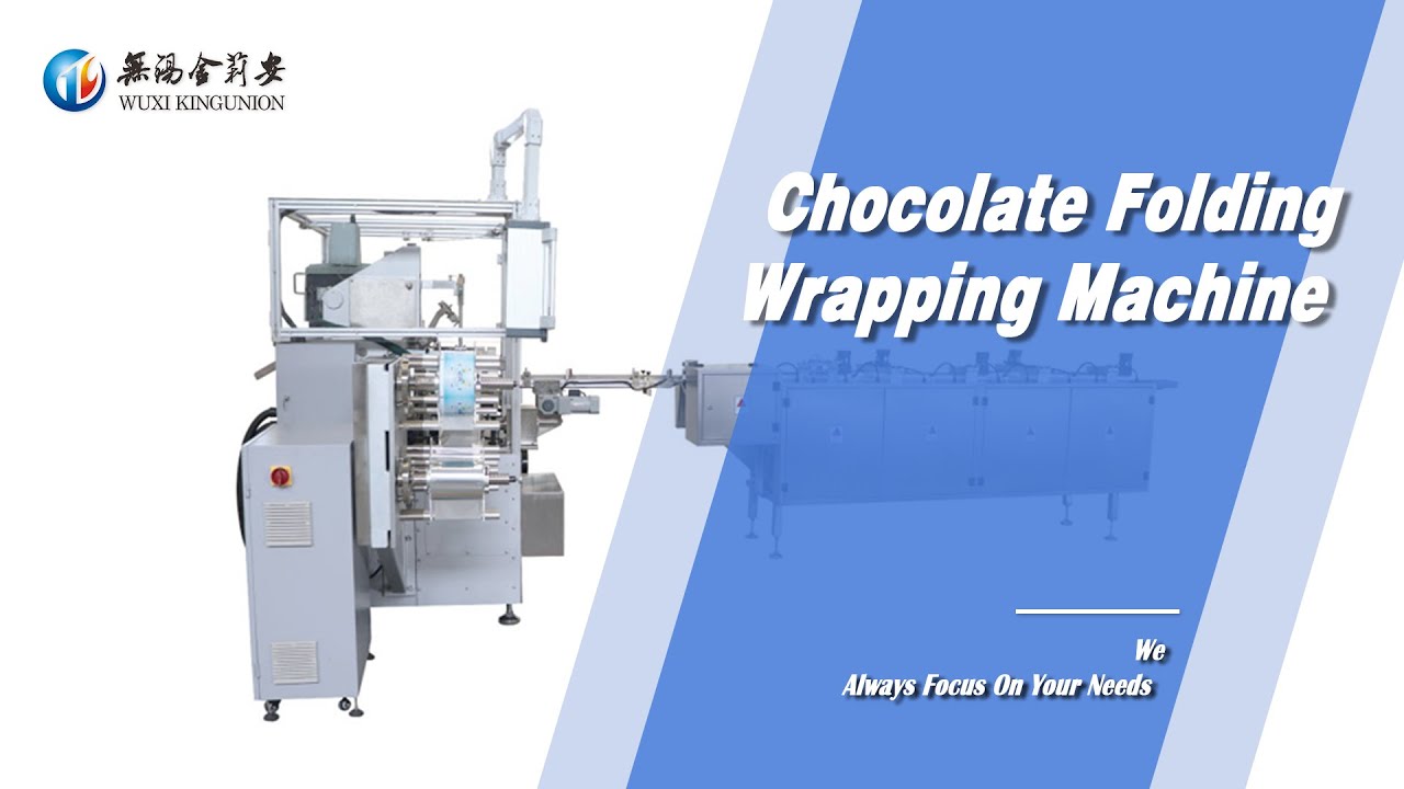 Chocolate Folding Wrapping Machine - YouTube