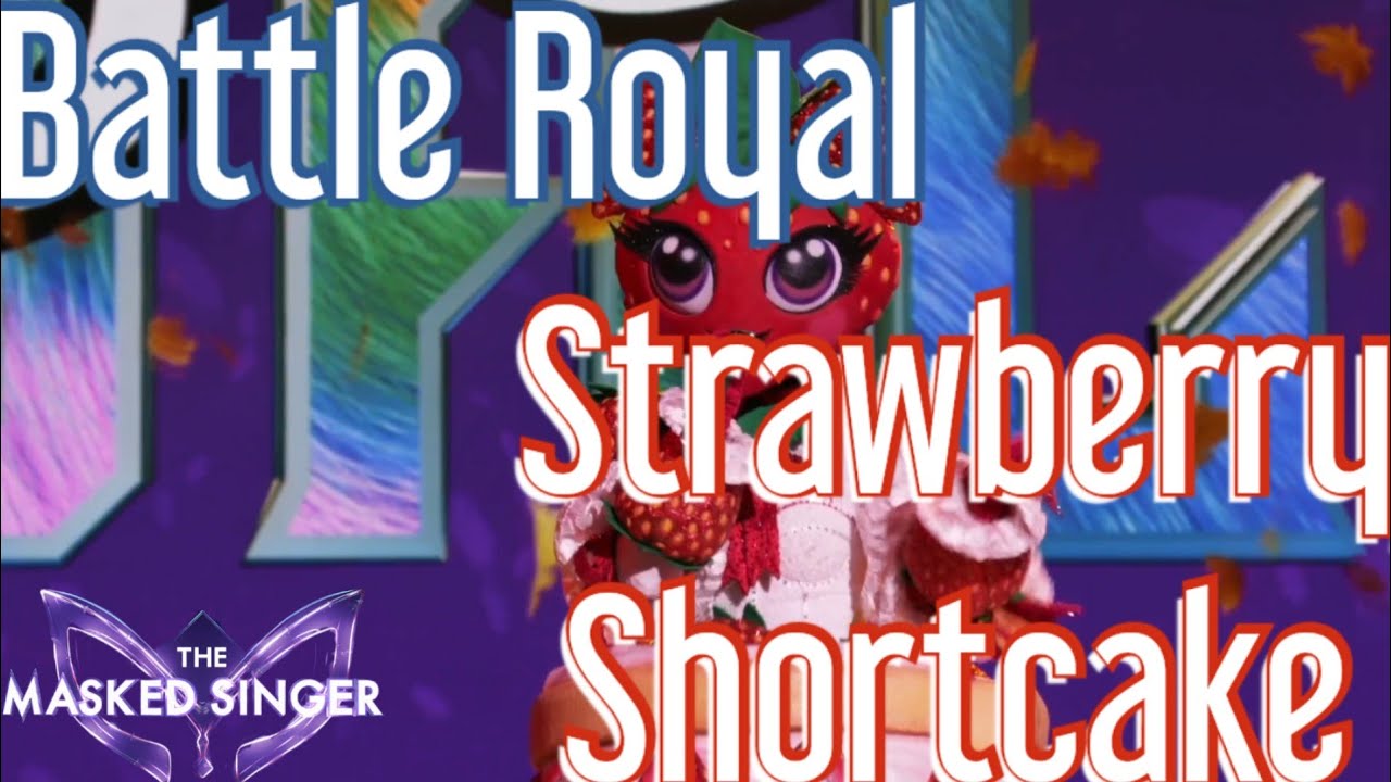 Strawberry Shortcake Sings "Shivers" By Ed Sheeran / The Masked Singer ...
