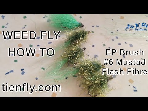How to tie a Weed Fly - YouTube
