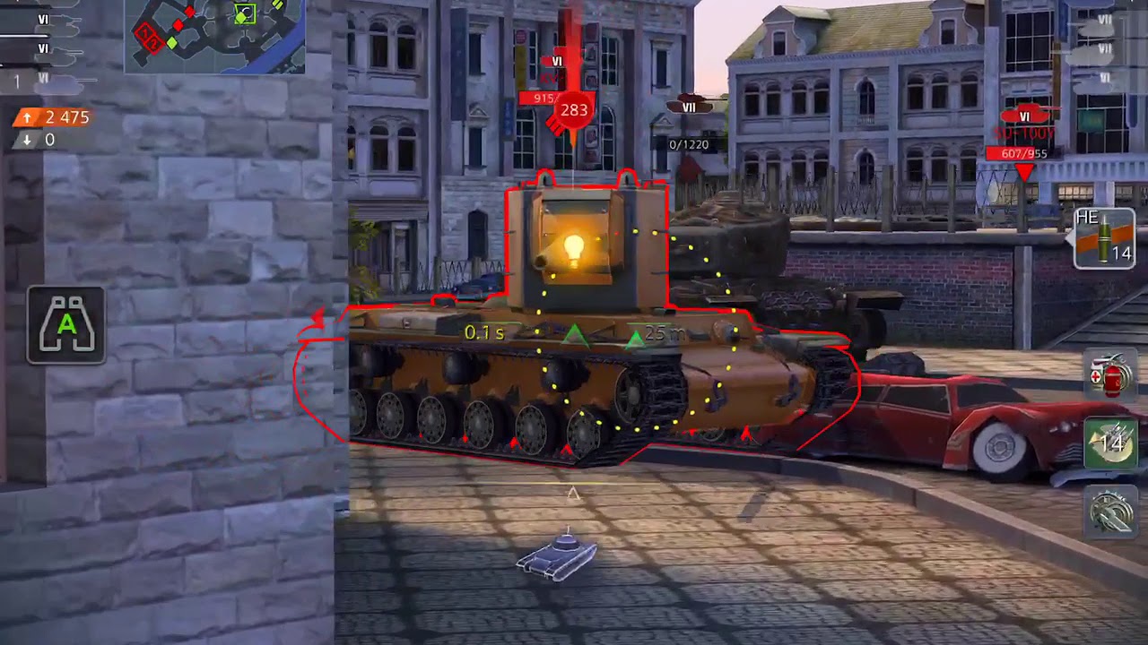 World of Tanks Blitz - Smasher gameplay - YouTube