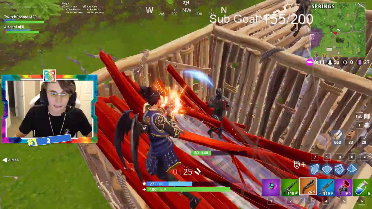 (My First) PRO PLAYER SCRIM GAME in FORTNITE! - YouTube