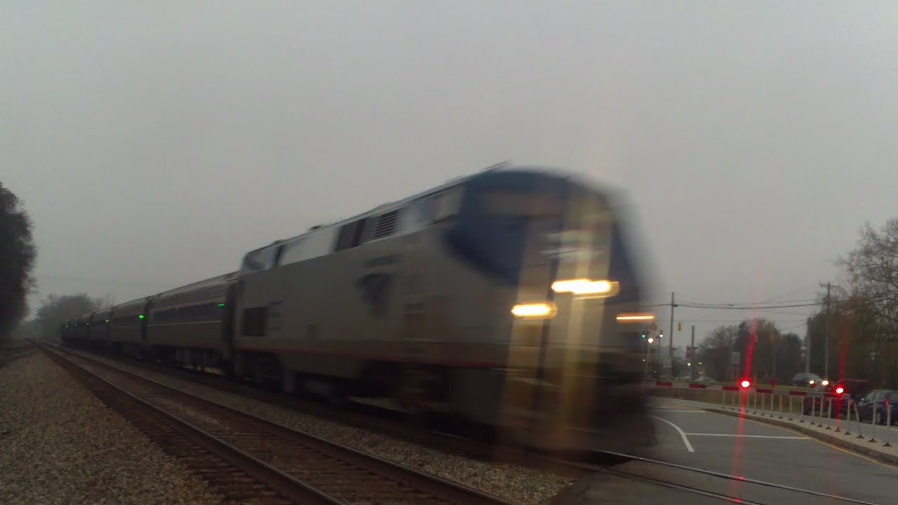 Amtrak Train 80 With Amtrak Locomotive 155 At Harrisburg NC On The NS ...