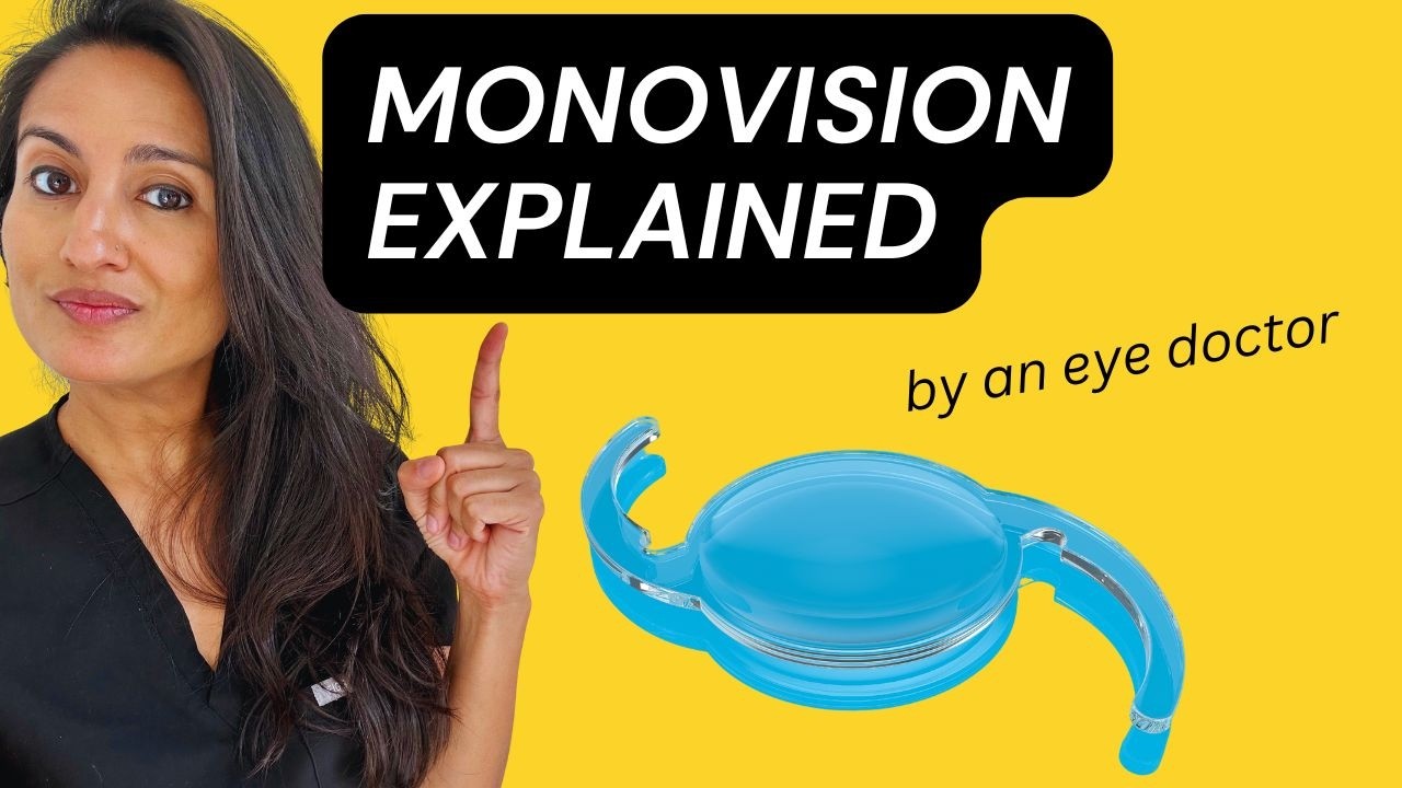 What Is Monovision?! Monovision Cataract Surgery And Monovision Contact Lenses - YouTube