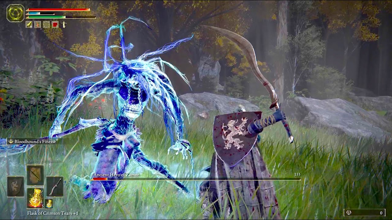 This is so Easy "Ancient Hero of Zamor" [No Damage] Easy kill Elden ...