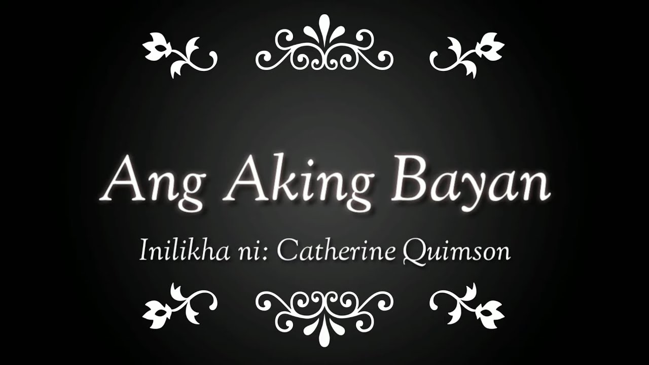 Spoken Poetry (Nationalism of Filipino) - YouTube