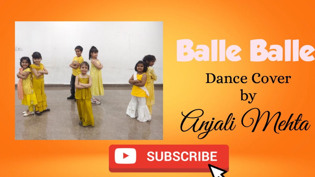 Baisakhi Special | Balle Balle song | Dance with Anjali Mehta | Kids ...