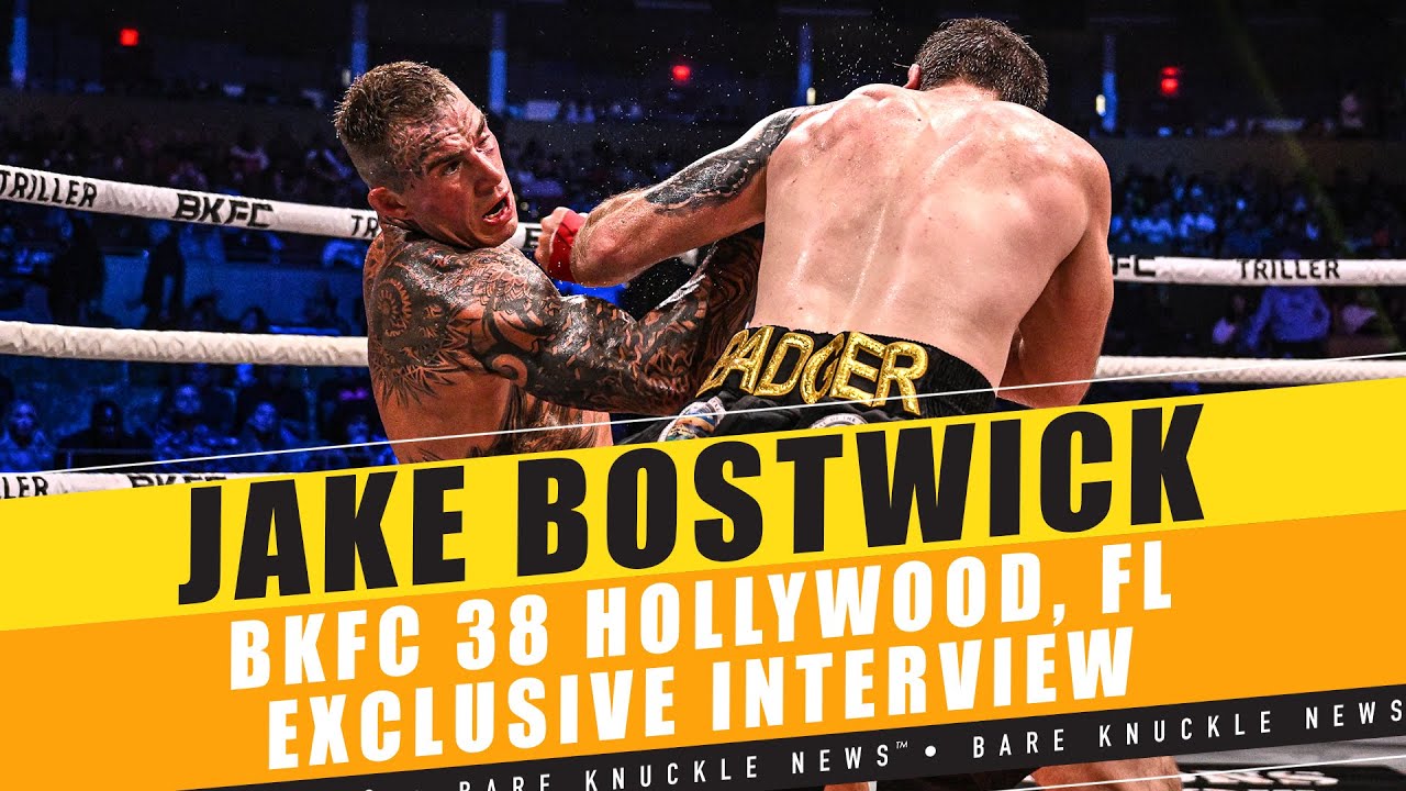 Jake Bostwick “Keep Getting Compliments on It Being a Great Fight” vs ...