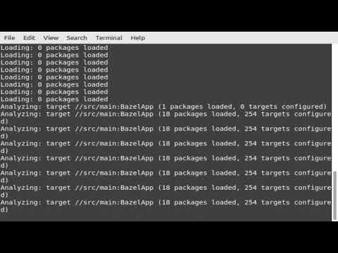 Programming {{ java bazel }} hello world - YouTube
