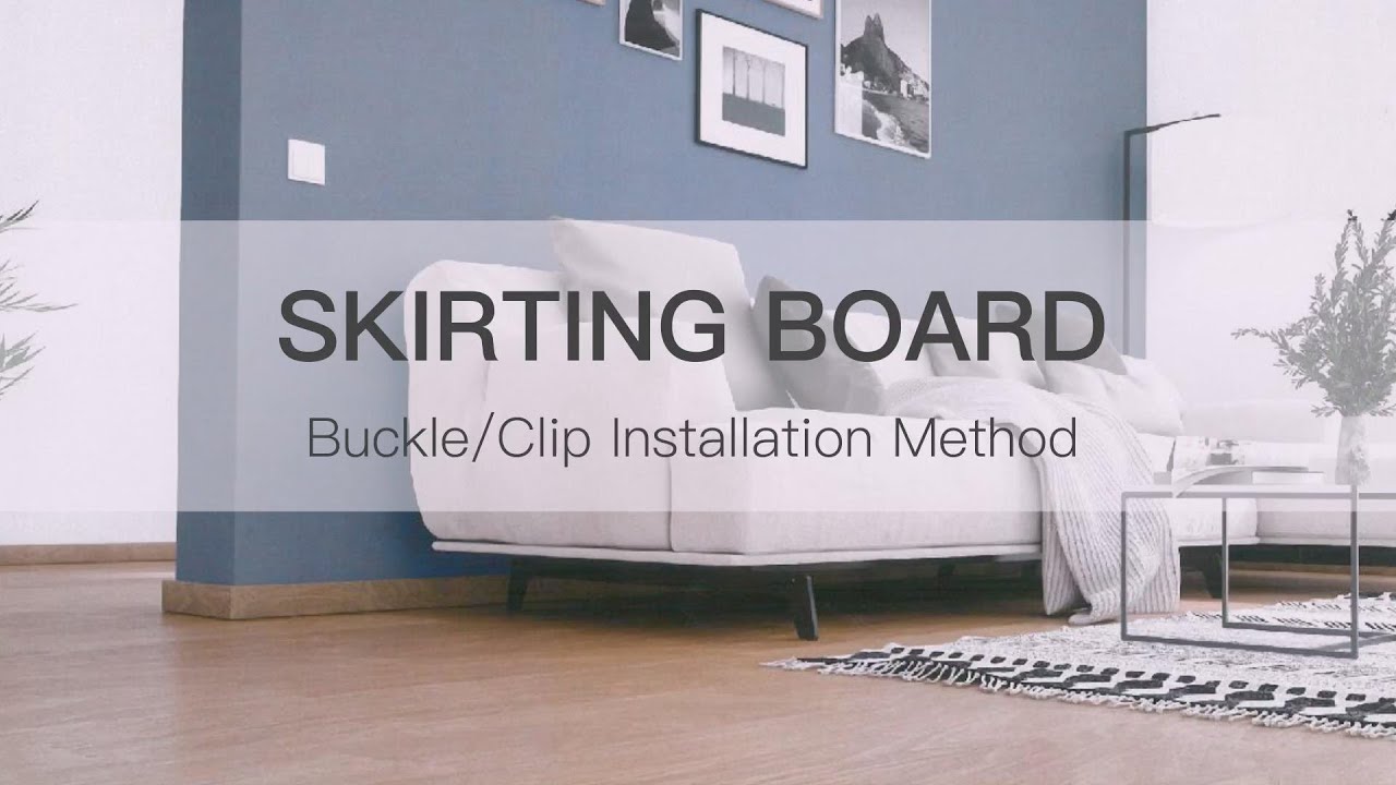 How to Install Skirting Board - Baseboard Moulding Installation ...