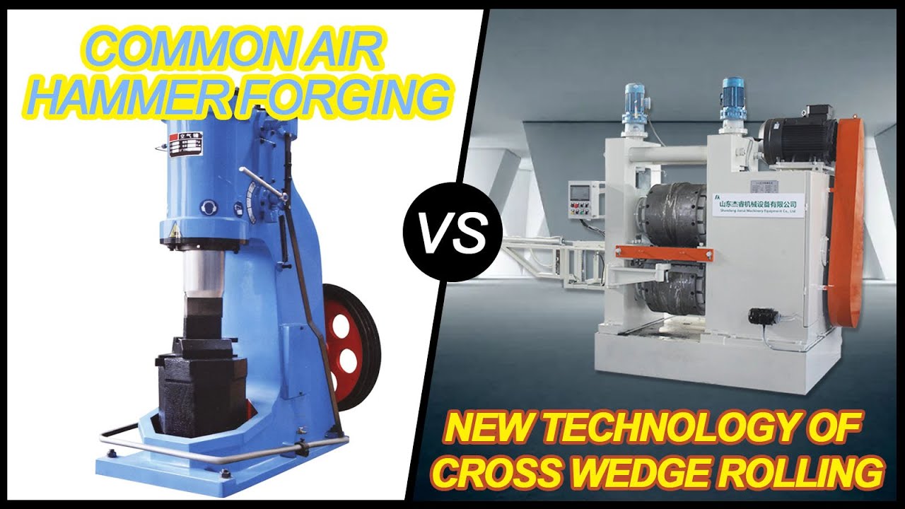 Cross wedge rolling mill hot forging instead of air hammer, force ...